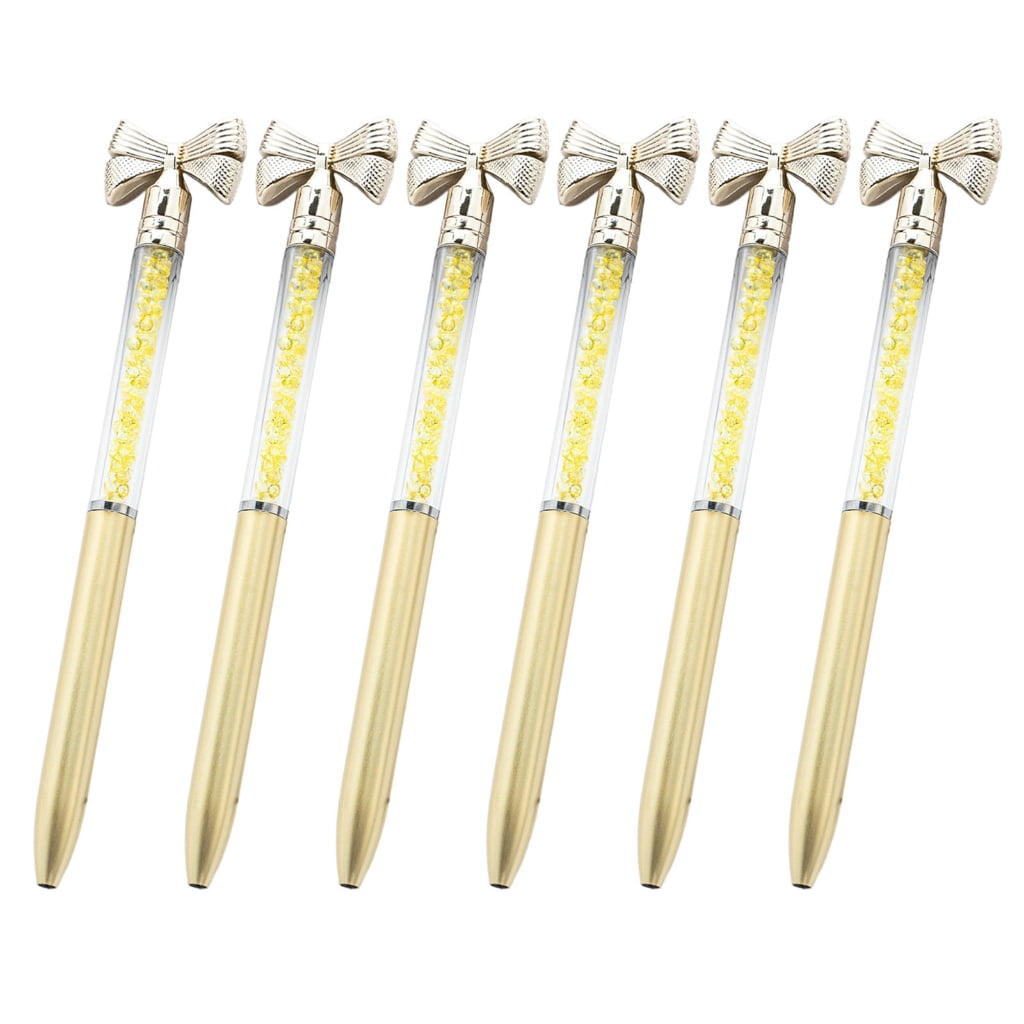 Necvior Bow Ballpoint Pen Signature Pen Smooth to Write Guest Sign In ...