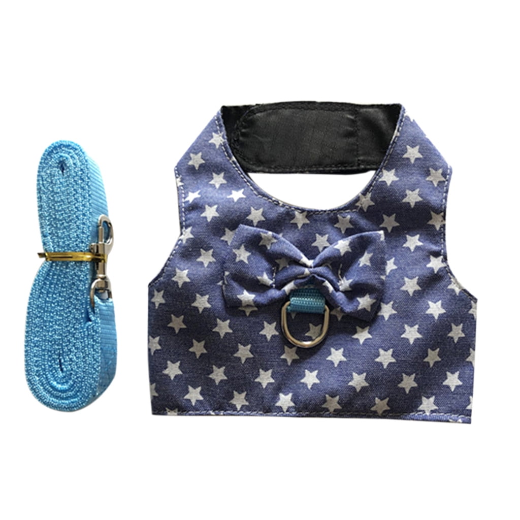 Necvior Bunny Harness Leash Set Rabbit Holiday Costume Cute Vest for ...