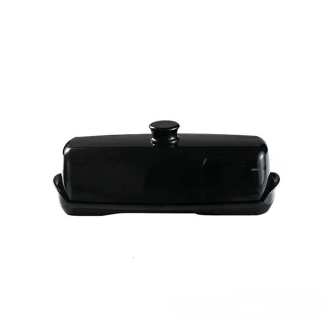 Necvior Butter Dish with Spoon & Lid Butter Dish Plastic Butter ...