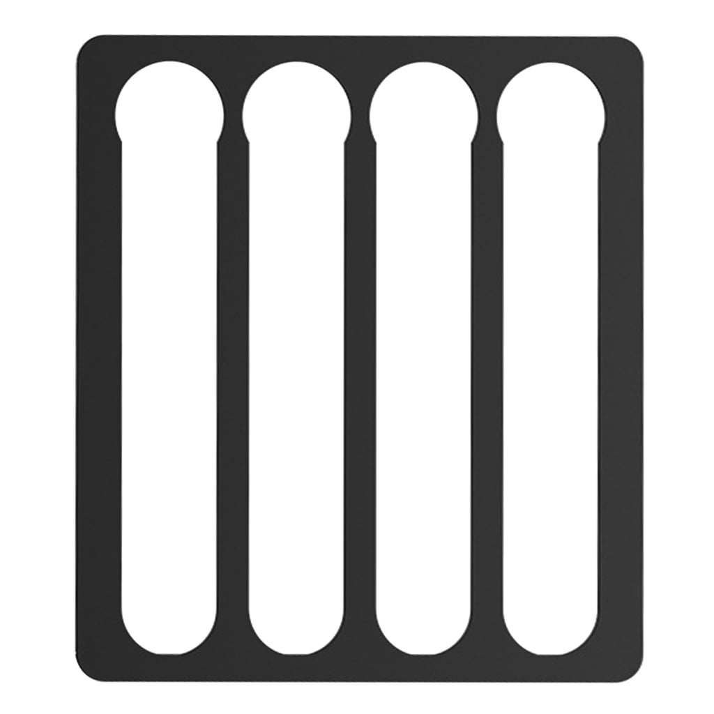 Necvior Cabinets Coffee Pods Holder Aluminium Alloy Brackets Can ...