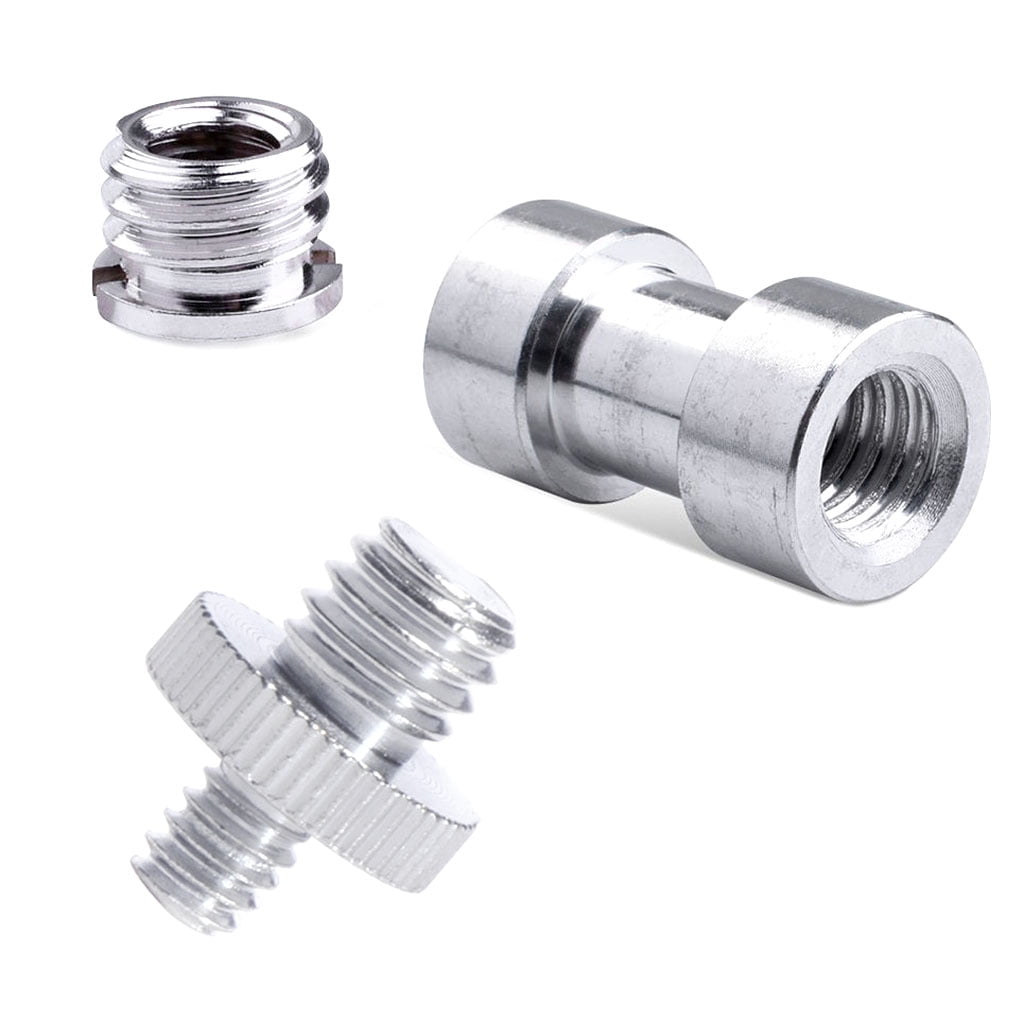 Necvior Camera Accessories Durable 1/4" Male to 1/4" Male Threaded ...