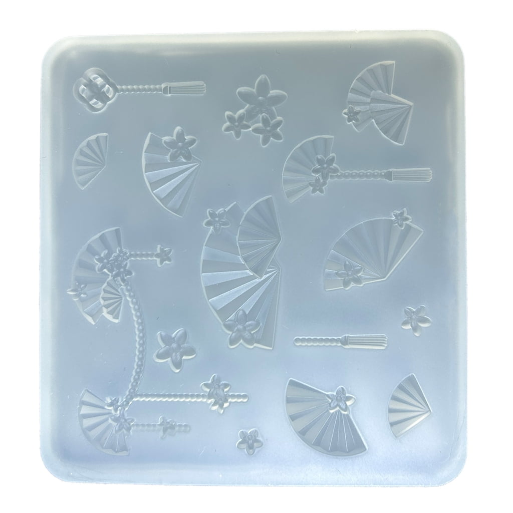 Necvior Candy Molds Fondant Tools Heat Resistant Reusable Clay Food ...