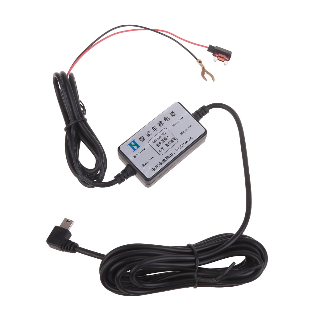 Necvior Car Power Converter DC10V-30V to 5V 2A Mini USB Step Down ...