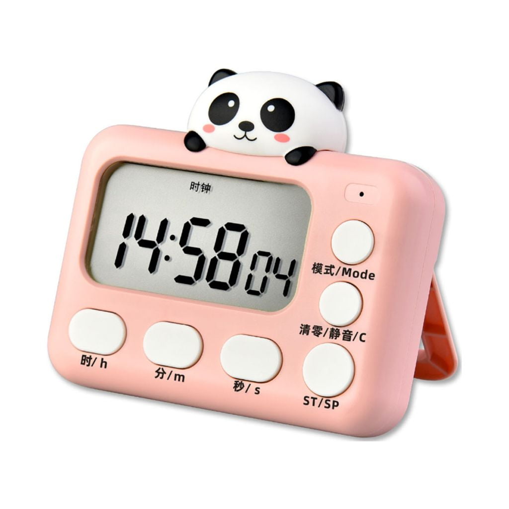 Necvior Cartoon Digital Timer Kitchen Countdown Timer Desktop Alarm ...