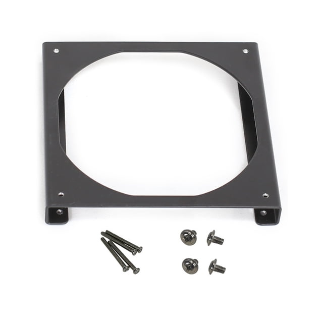 Necvior Case Fan Bracket 12cm Galvanized Steel PC Fan Cooling Bracket ...