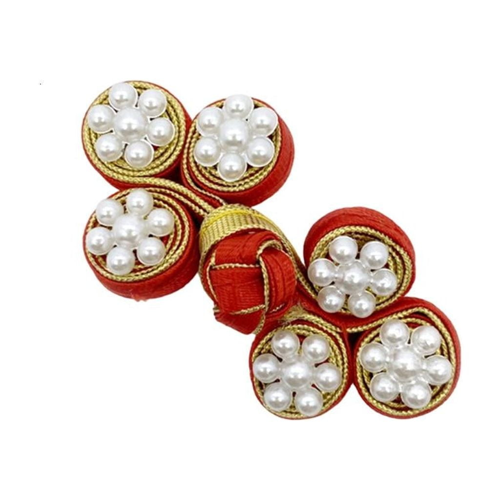Necvior Cheongsam Sewings Fasteners Chinese Frog Button Beaded Chinese ...