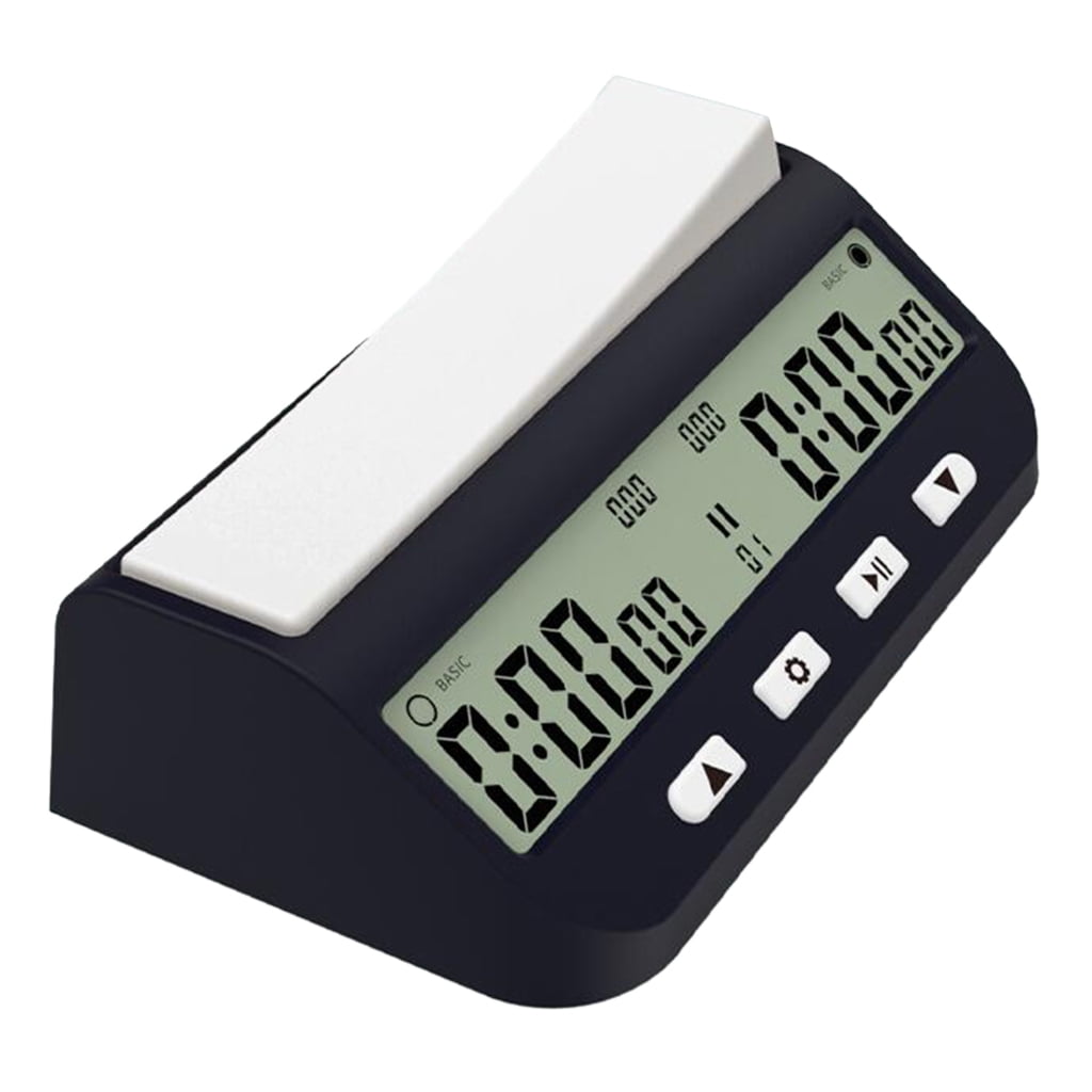 Necvior Chess Clock Digital Timer Professional Chess Count Down Game Timer, with Delay Count ...
