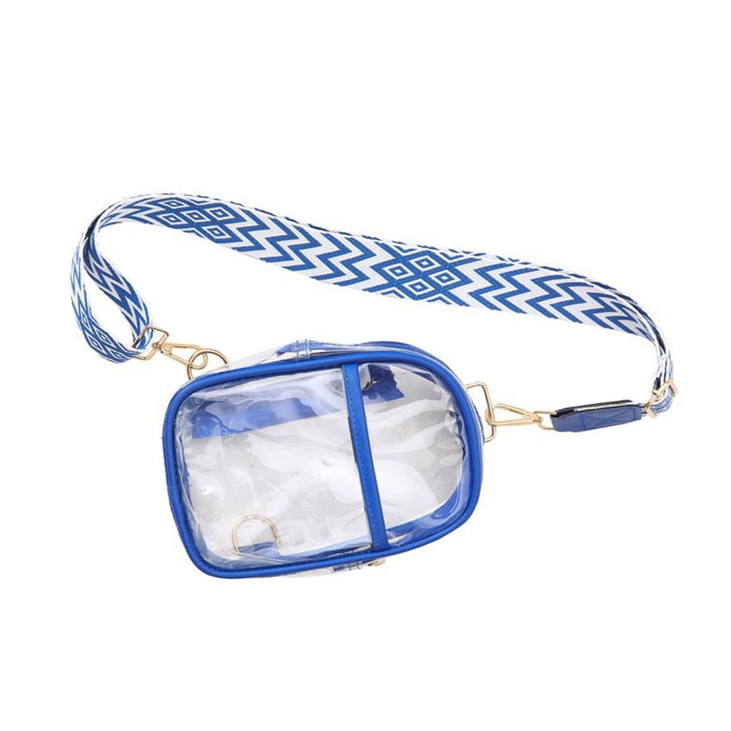 Necvior Chest Bag Clear Sling Bag Stadium Approve Crossbody Bag ...