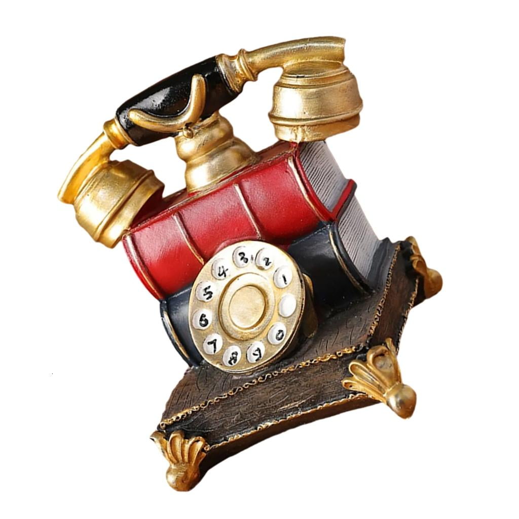 Necvior Classical 1920s Telephone Replicas Resins Decorative Piece For ...