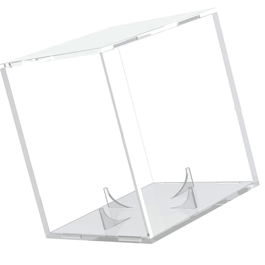 Necvior Clear Sports Baseball Holder Container with Stand Acrylic ...