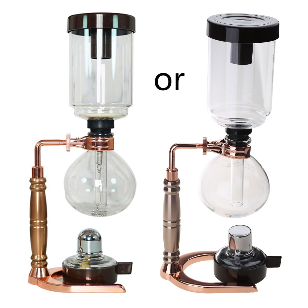 Necvior Coffee Brewer Set Siphon Coffee Machine Brewing Vacuum Glass ...