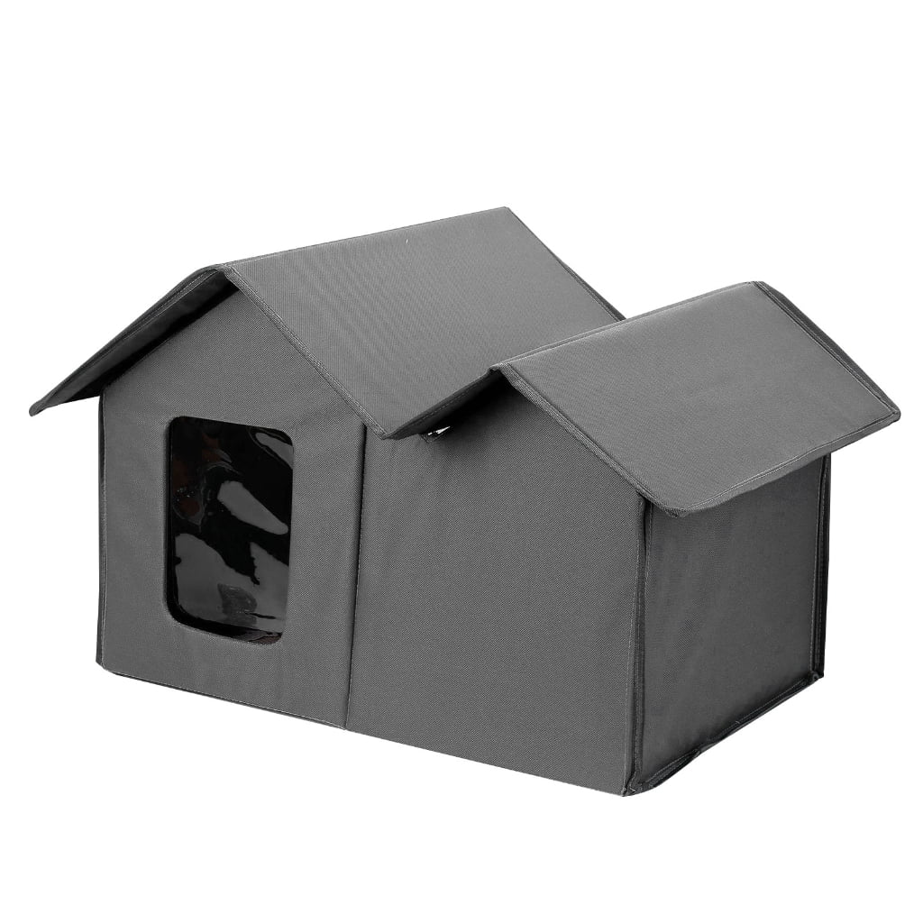 Necvior Collapsible Cat Cave House Small Kitten Sleep Bed Cats Four ...