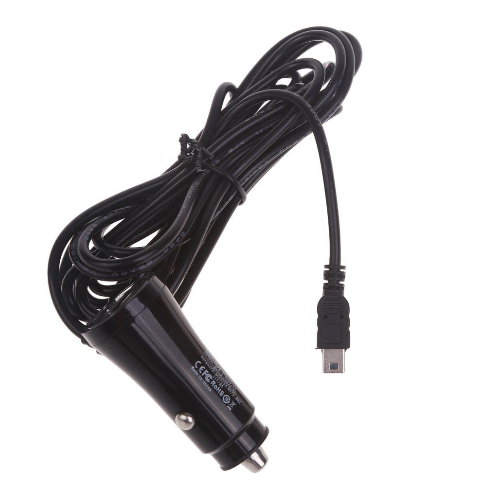 Necvior Compact Car Power Cord Adapter USB Car Cable DC12V-35V Input ...