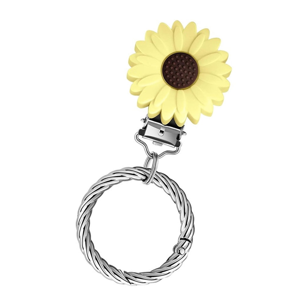 Necvior Compact Daisy Travel Hat Clip Silicone Hat Holder for Keeping ...