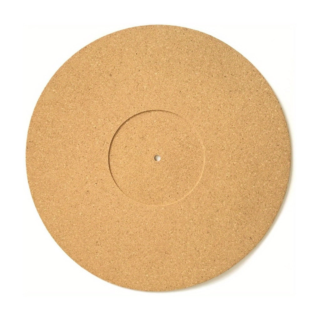 Necvior Cork Slipmat for Vinyls Records Players, 12inch AntiStatic ...