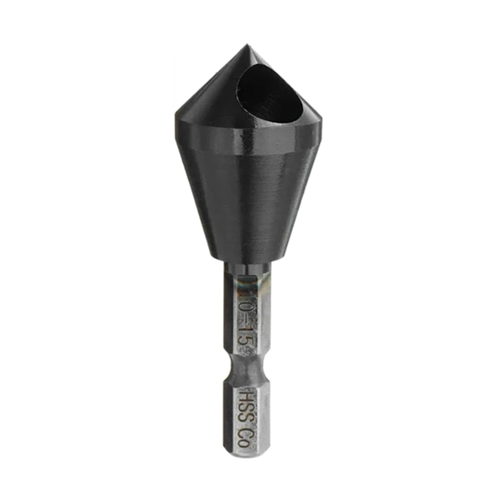 Necvior Countersink Deburring Drill Taper Hole Cutter Countersunk Head ...