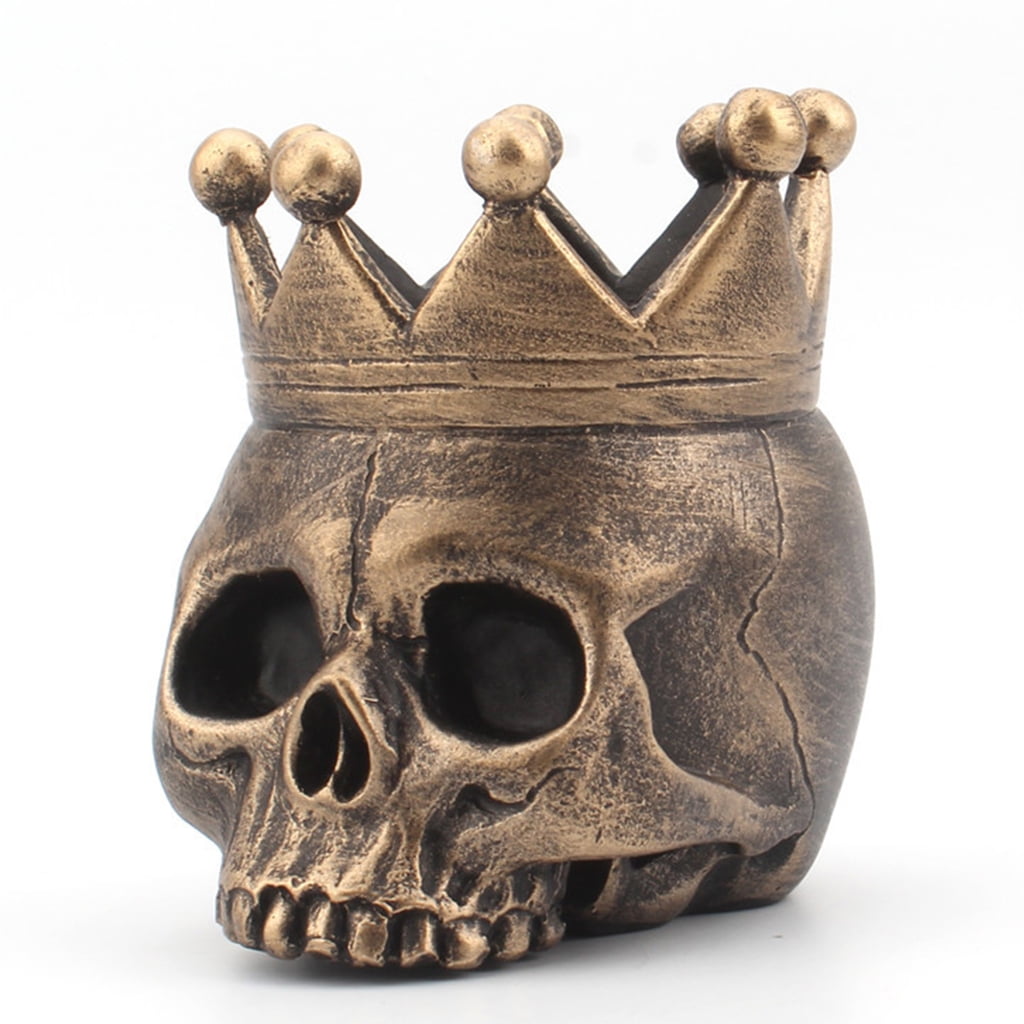 Necvior Crown Candle Holder Horror Candlestick Resin Crafts for Party ...