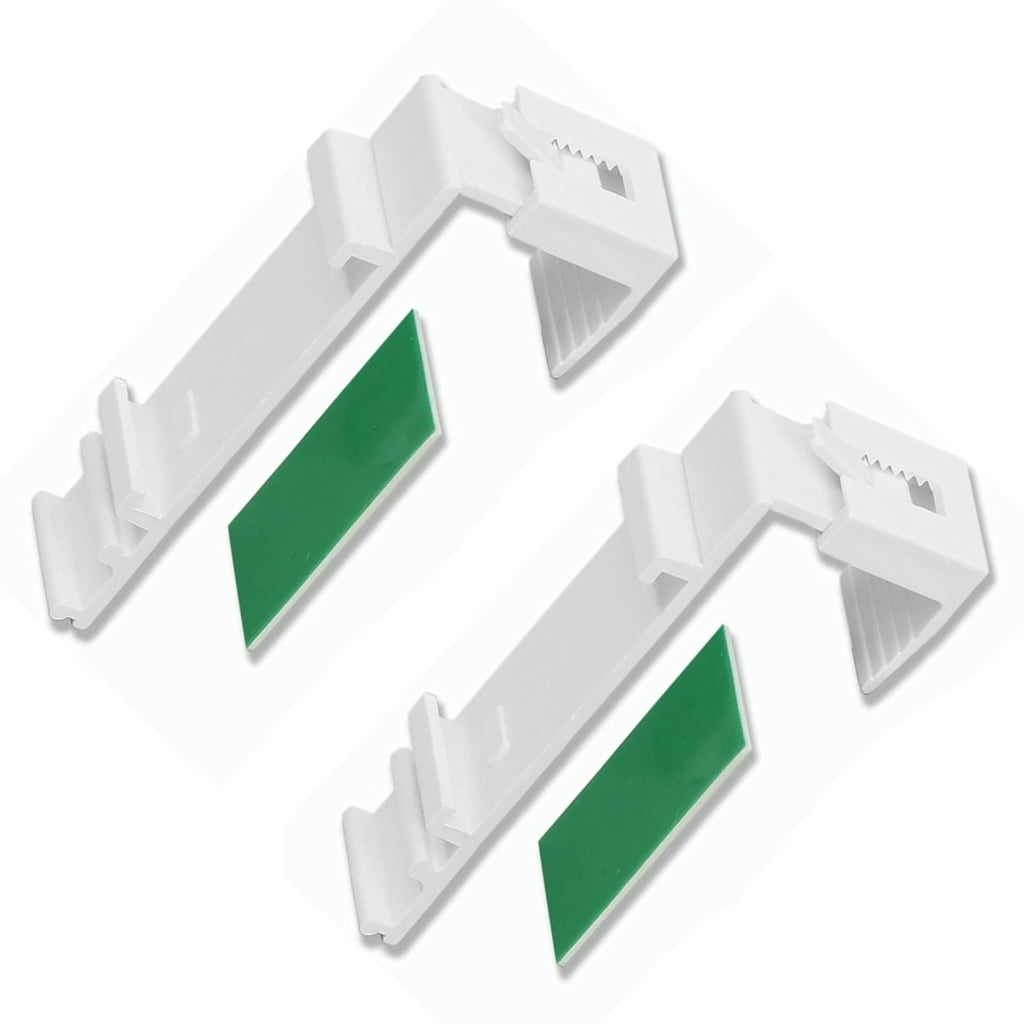 Necvior Curtain Support Bracket Roller Blind Fixing Clamp Adjustable ...