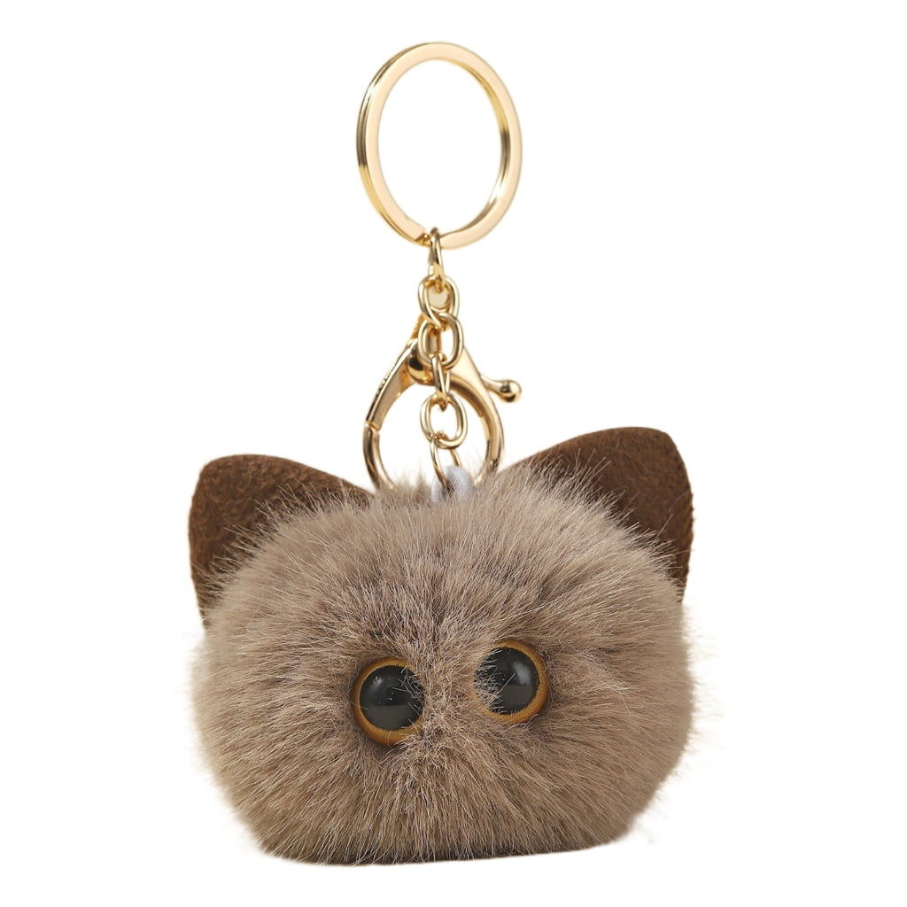 Necvior Cute Doll Keychain Bag Charm Soft and Portable Keyrings Toy for ...