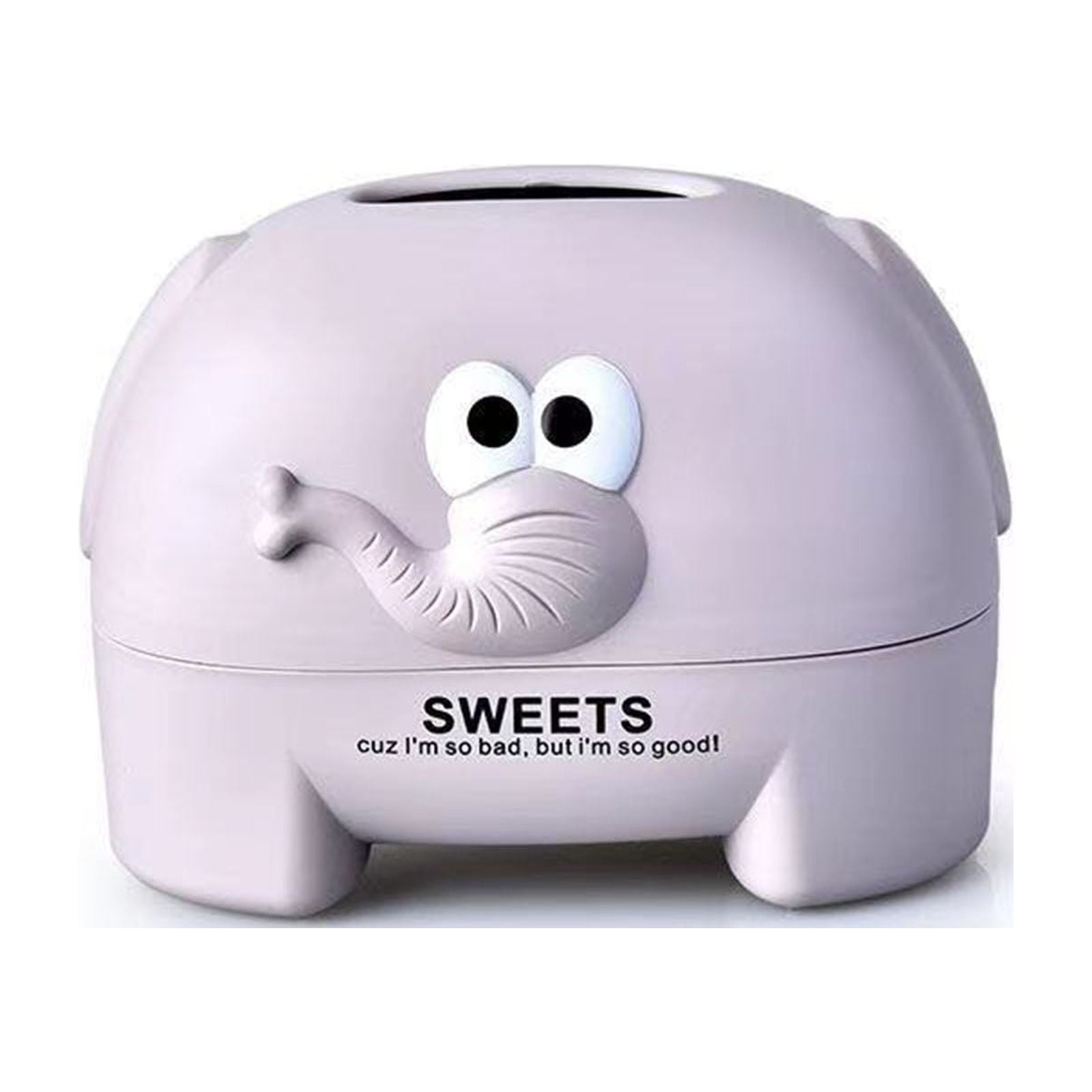 Necvior Cute Elephant Tissue Box Desktop Toilet Paper Holder Kitchen ...
