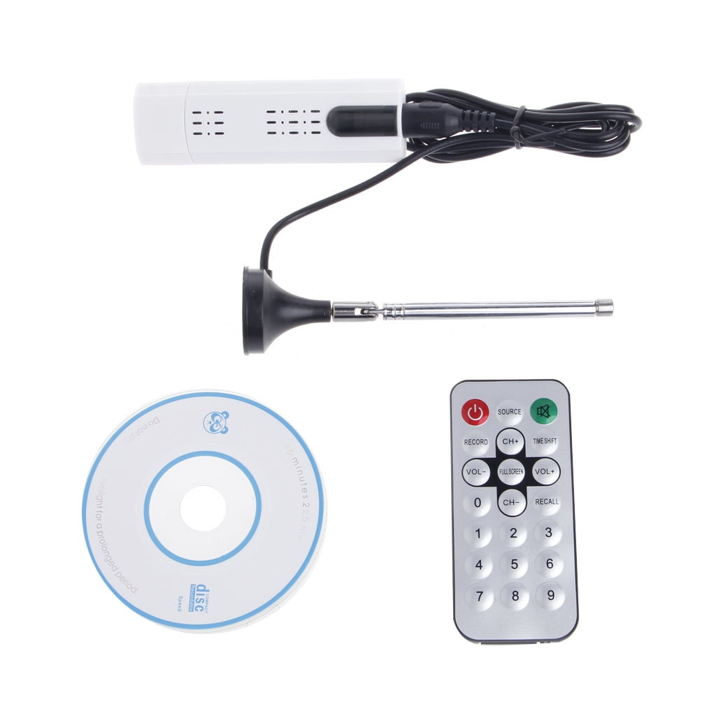 Necvior DAB Digital HDTV Stick Tuner Receiver + FM + USB Dongle DVB-T2 ...
