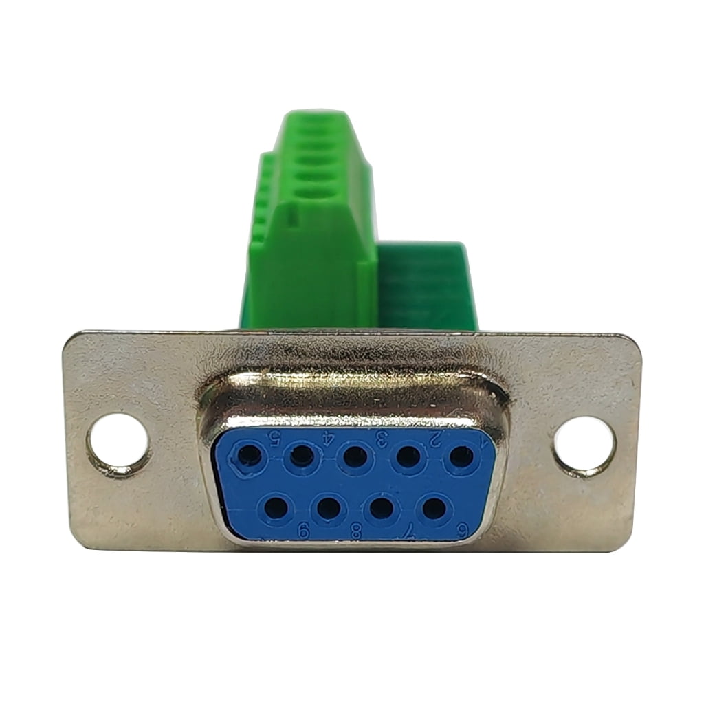 Necvior DB9 Male and DB9 Female D-SUB Adapter Plate Connector RS232 ...