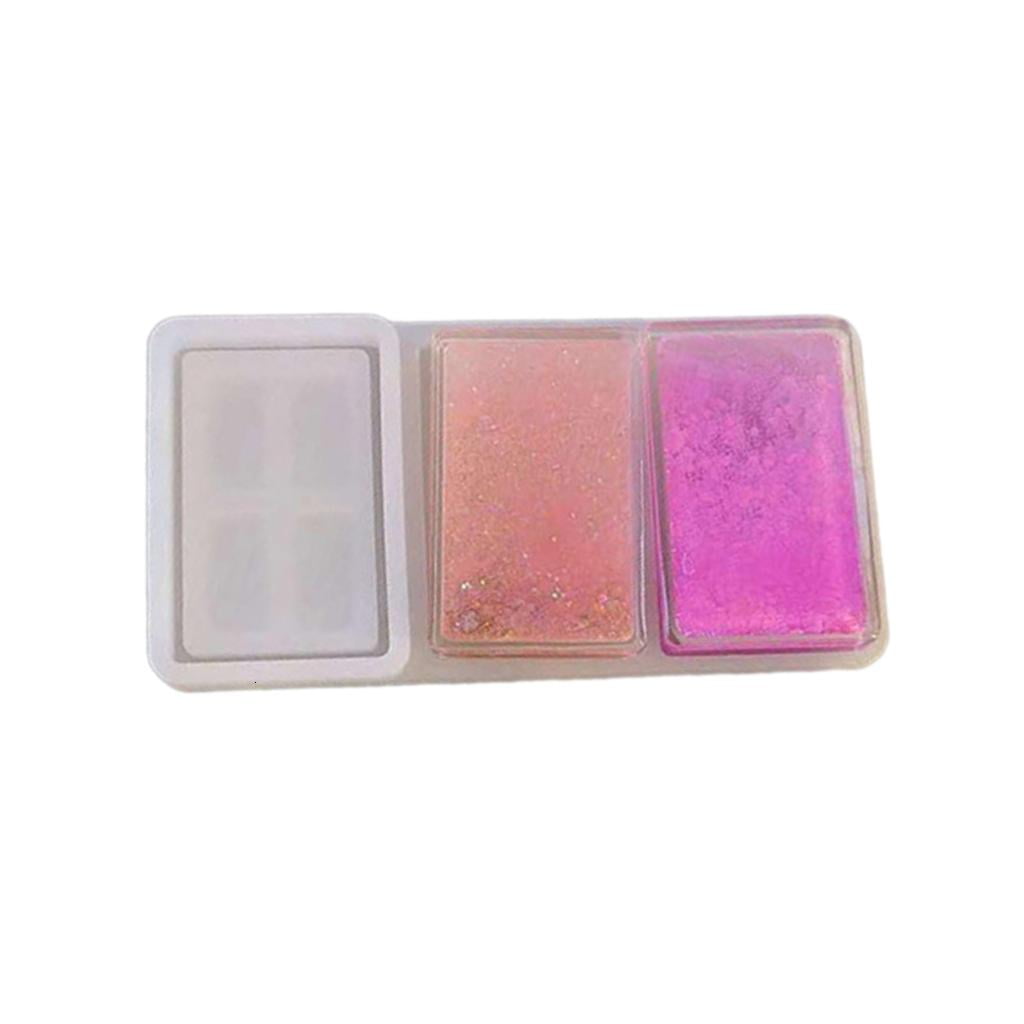 Necvior DIY High Definition Transparent Moulds Flowing Sand Goo Card ...