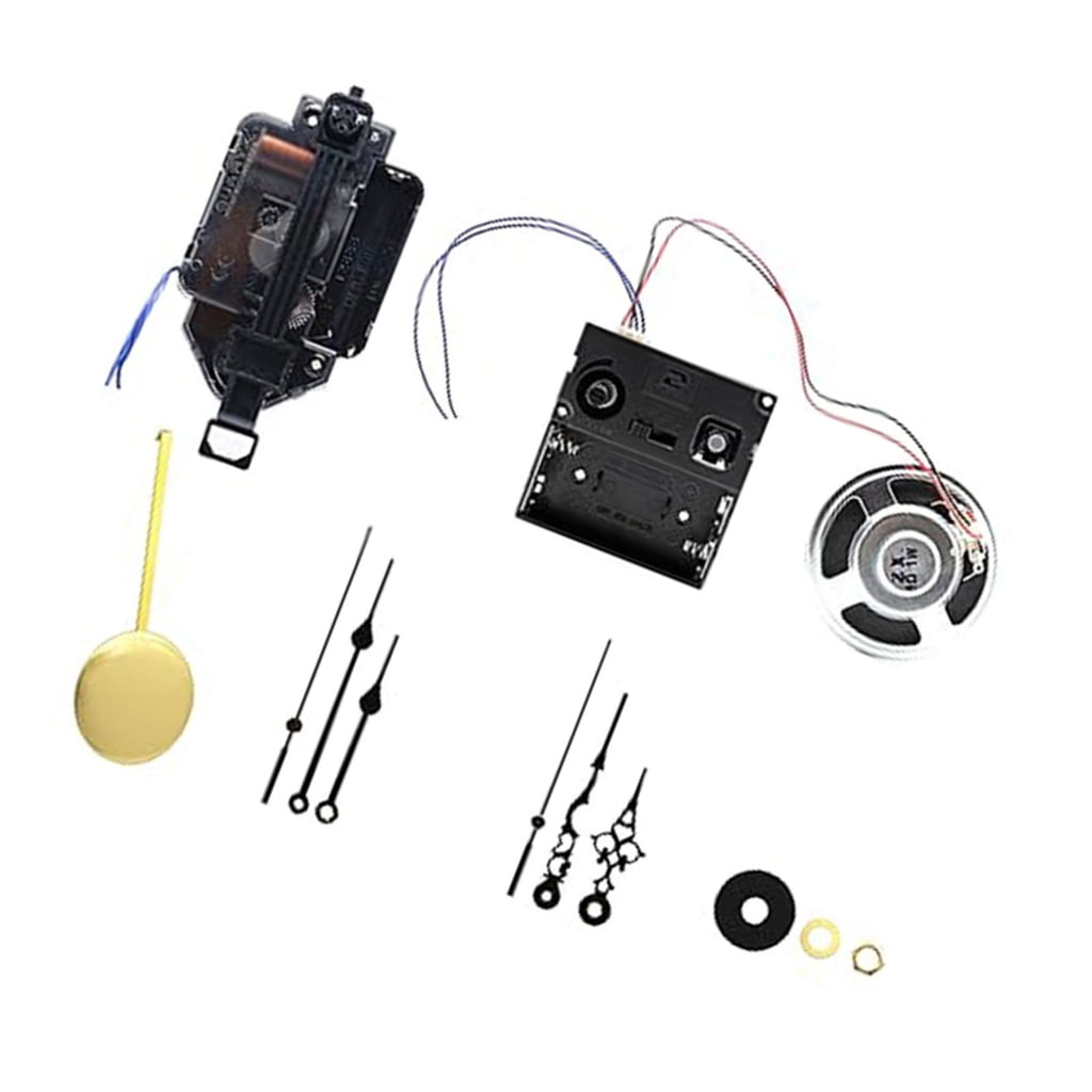 Necvior DIY Pendulum Clock Movement Set for Artisanal Clock Maker 16mm ...