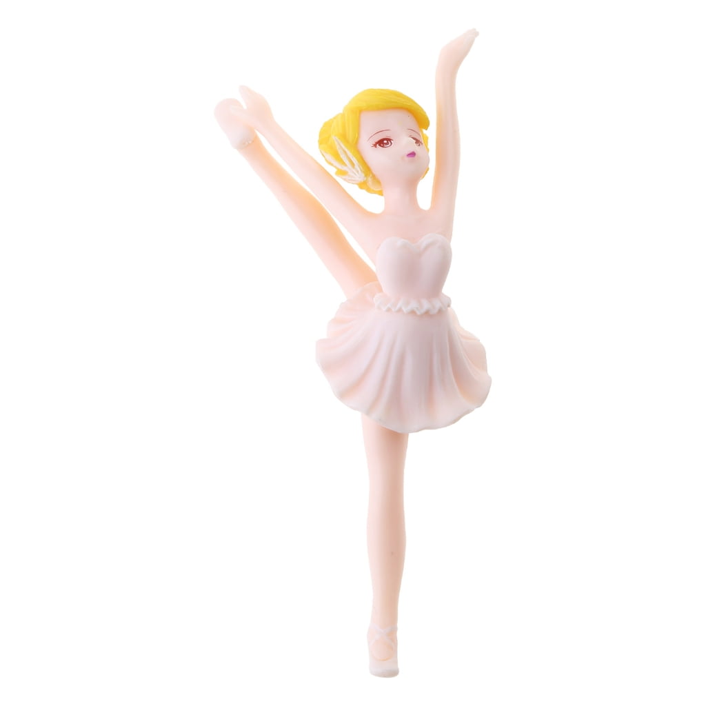 Necvior Dancing Ballet Girl Figurine Baking Cake Decorations Tool Props ...