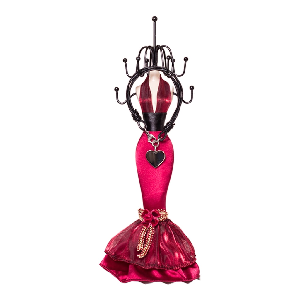 Necvior Delicate Jewelry Stand Shelves Chic Jewelry Tower Rack ...