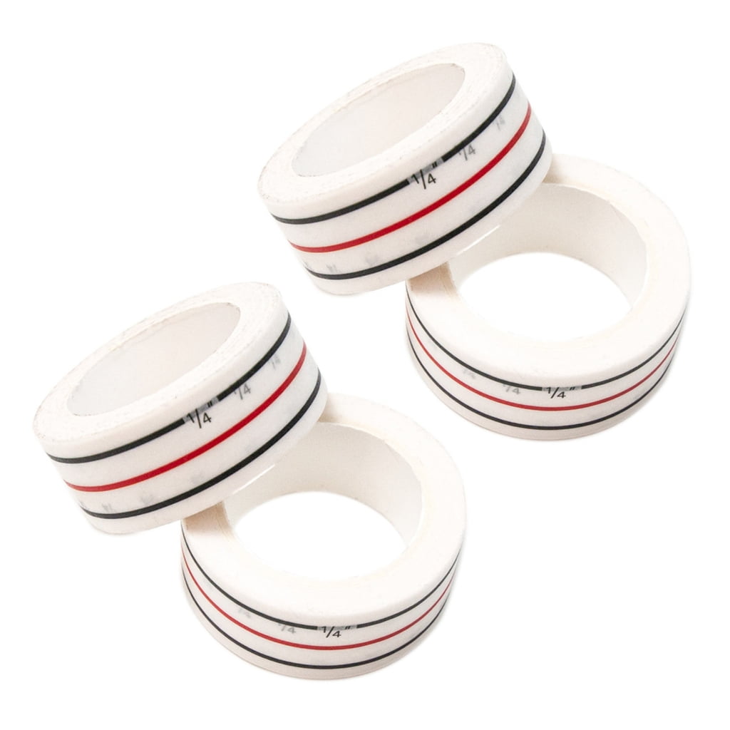 Necvior Diagonal Seam Tapes 4 Rolls Sewing Basting Tape for Sewing ...