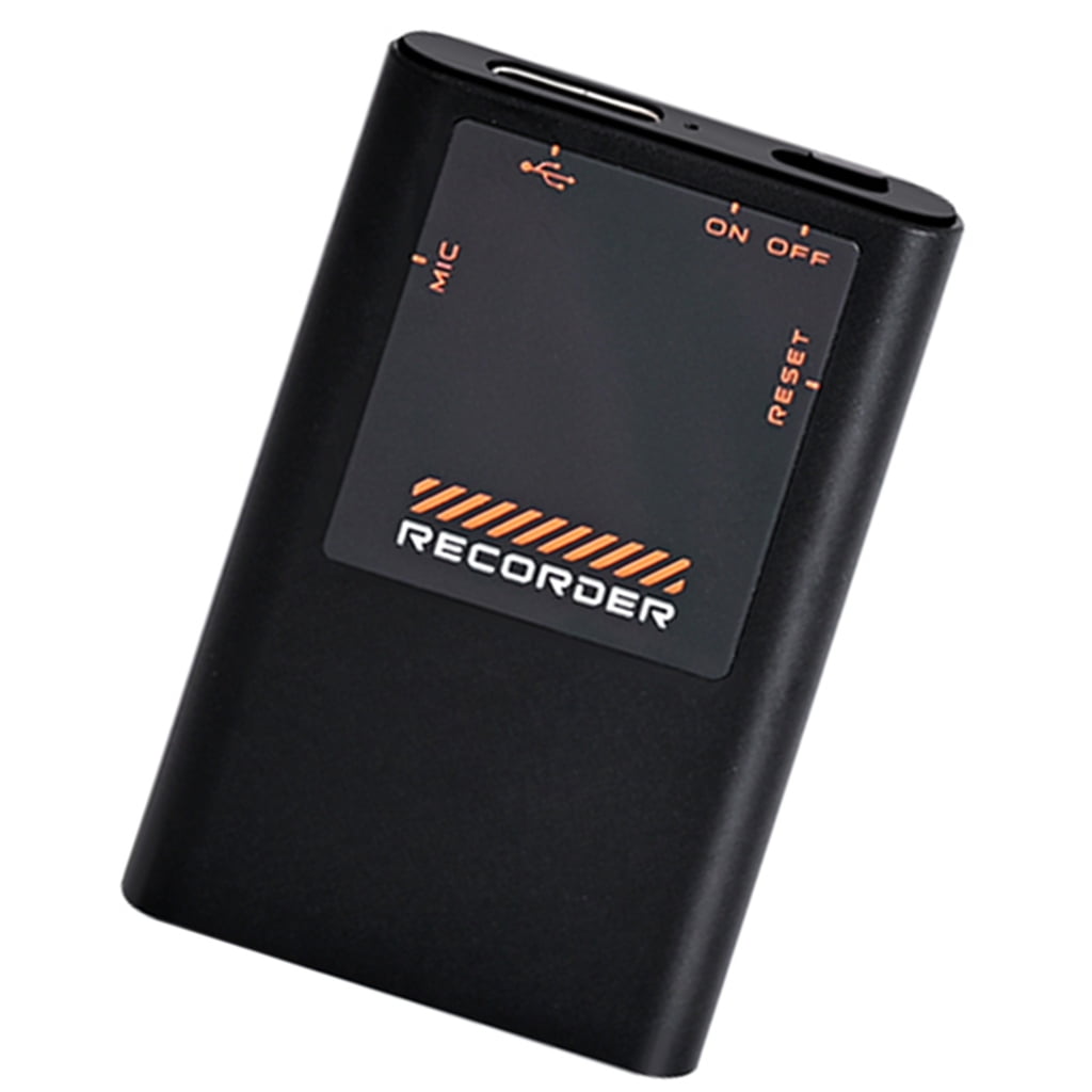 Necvior Digital Sound Recorder 16GB/32GB/64GB Capacity Noise Cancellation Sound Activated ...