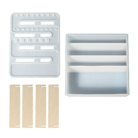 Necvior Display Stand Silicone Mold Epoxy Molds Makeup Display Mold DIY ...
