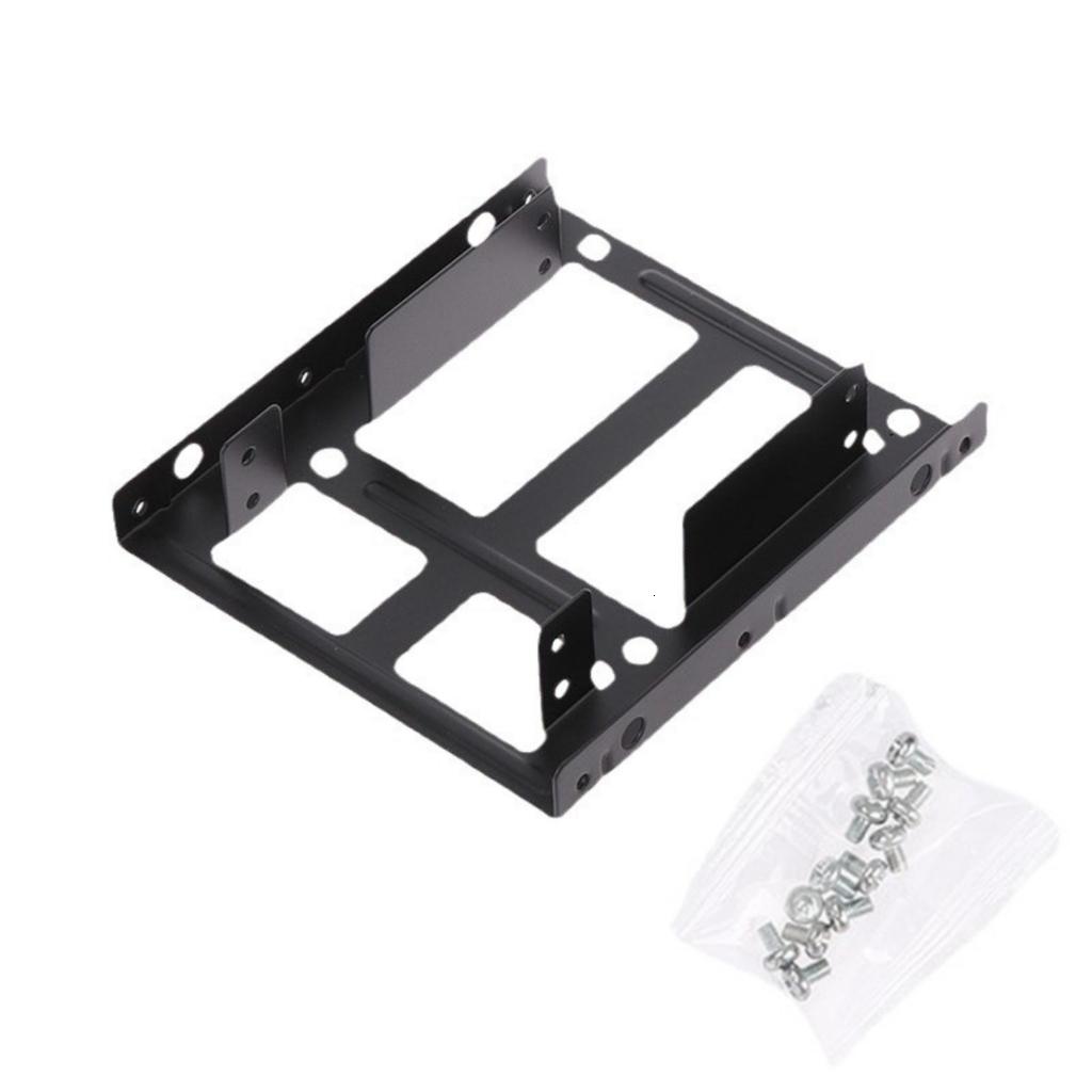 Necvior Double Deck HDDs SSD Mounting Bracket 2.5" to 3.5" Hard Drive ...