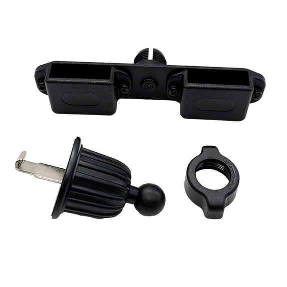 Necvior Double Device Mount Walkie-Talkies Vehicle Bracket for ...