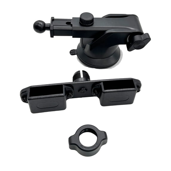 Necvior Double Device Mount Walkie-Talkies Vehicle Bracket for ...