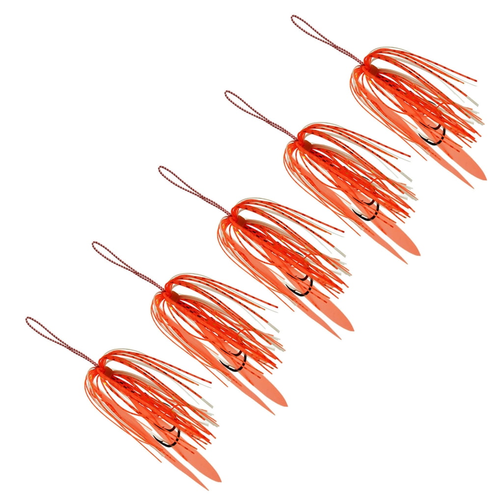 Necvior Double Fishing Assist Hook for Vertical Jigging Lures, 5Pcs ...