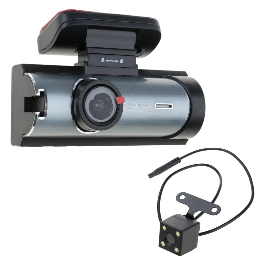 Necvior Double Lens Vehicle Dashboard Camera 1080P Parking Monitoring ...