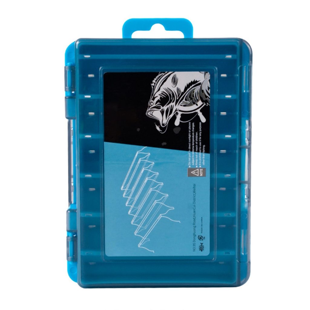 Necvior Double Side Tackle Carrying Case Large Clear Fishing Lures ...