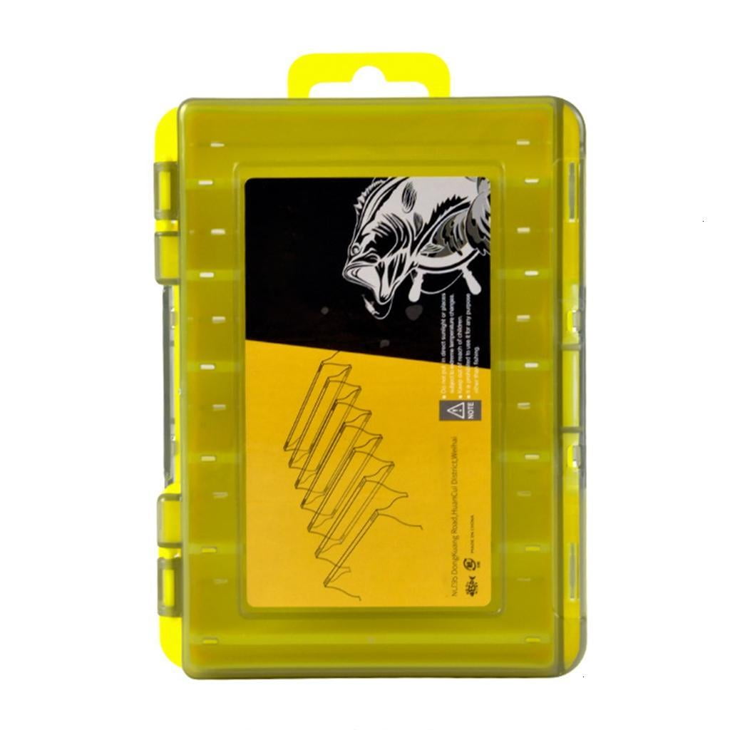 Necvior Double Side Tackle Carrying Case Large Clear Fishing Lures ...