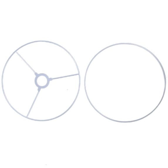 Necvior Drum Lamp Shade Rings Ceiling Light Frame Lamp Shade Holder ...