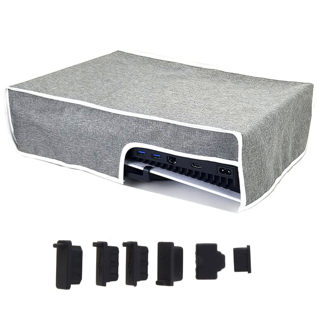 Necvior Dust Cover for PS 5 Game Console Accessories Vertical ...