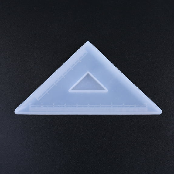 Necvior Epoxy Resin Silicone Mold Protractor Triangles Right Angles ...