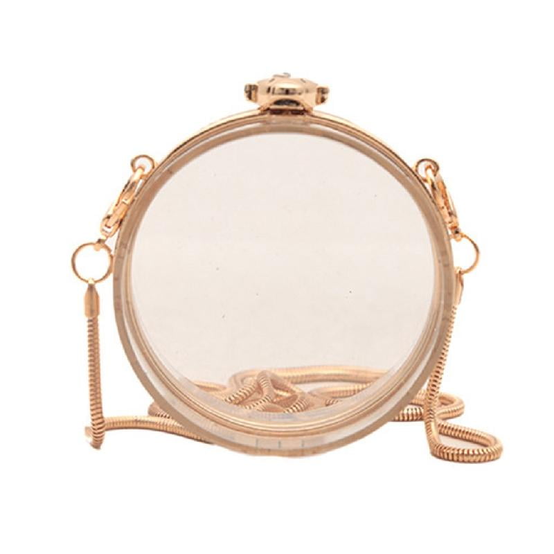 Necvior Fashion Clear Jelly Bag For Women Small Shoulder Bag Water ...