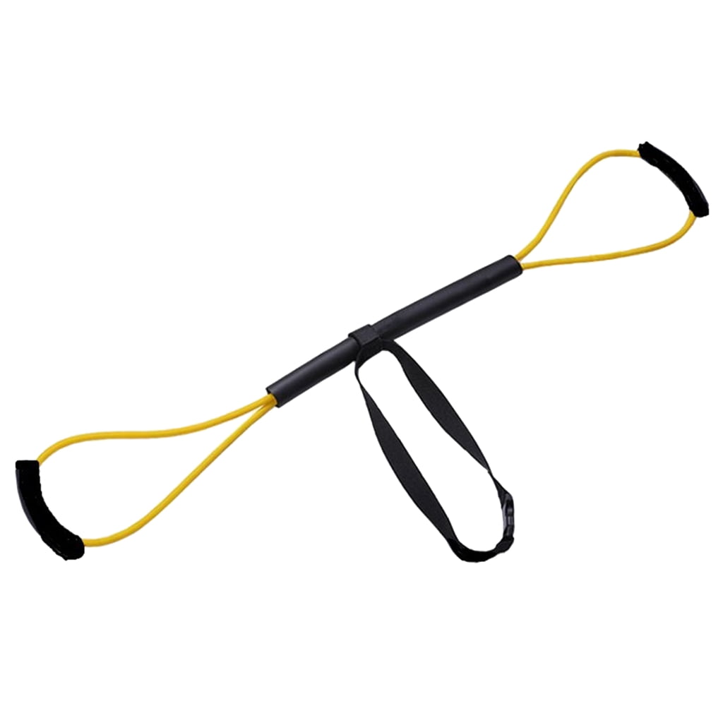 Necvior Figure 8 Resistance Training Bands, Elastic Pull Yoga Tension ...