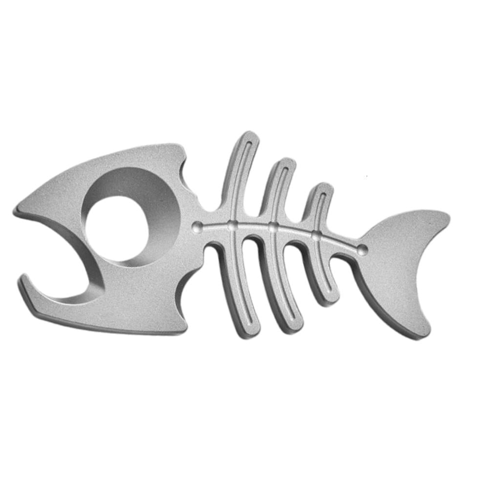Necvior Fish Bone Shape Bottles Opener Titaniums Alloys Multifunctional ...