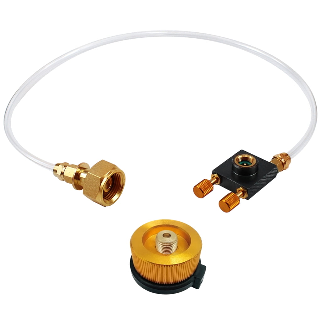 Necvior Flat Tank Fillings Valves Inflation Gas Tank Adapter Stove ...