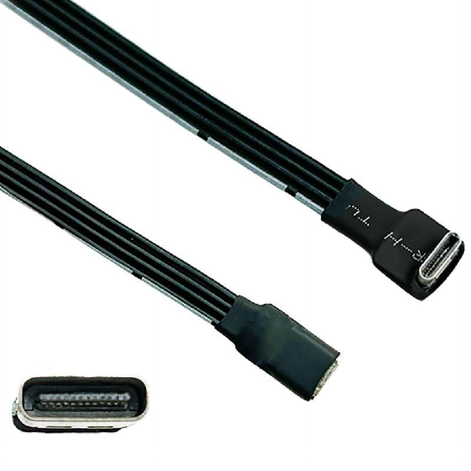 Necvior Flat USB C Charging Cable Type C Male to Female 18W Charging ...