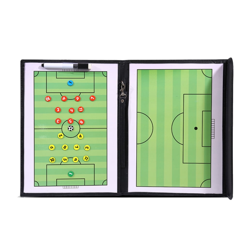 Necvior Foldable Football Tactics Board Magnetic Football Coaches ...
