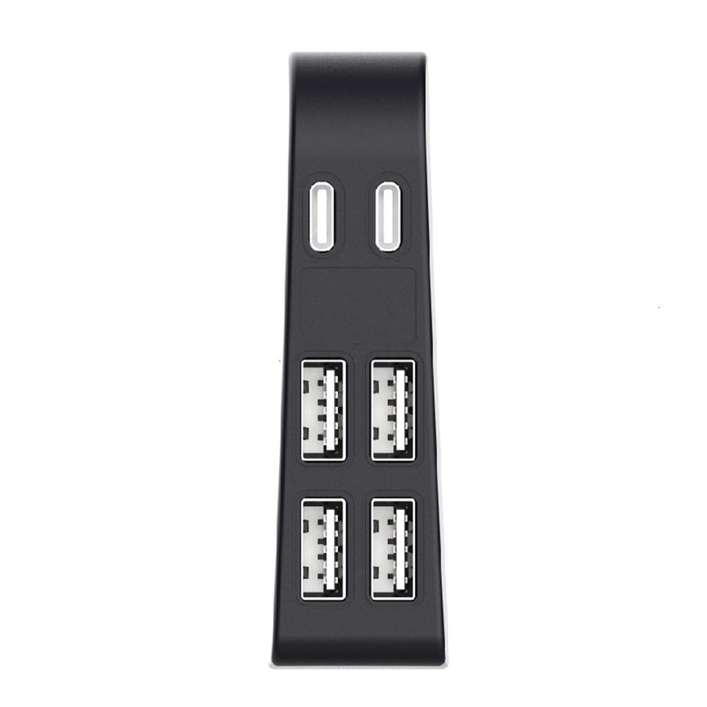 Necvior For Gaming Console Host 6 In 1 Hub USB Splitter Expander Hub ...